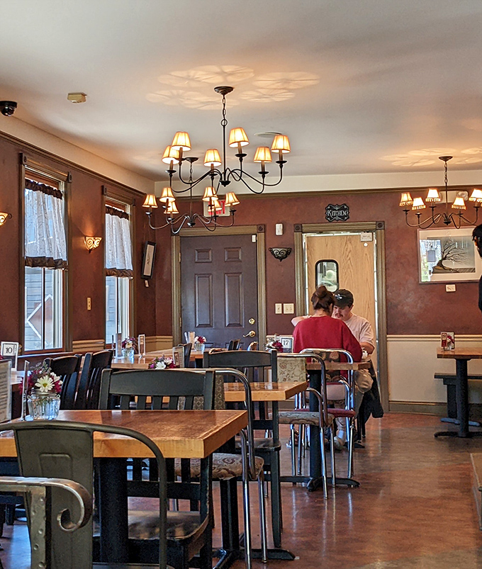 The dining room hums with the satisfied murmurs of locals who know they've found the real deal in a world of breakfast pretenders.