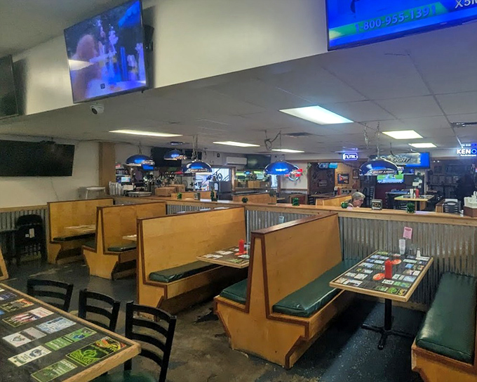 Wooden booths worn smooth by decades of elbows and conversations&mdash;each one a front-row seat to small-town Delaware's daily rhythm.