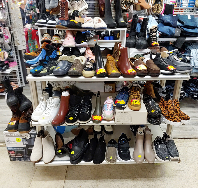 Footwear for every occasion, personality, and weather forecast Pennsylvania might throw your way. Those leopard print boots are practically calling your name!