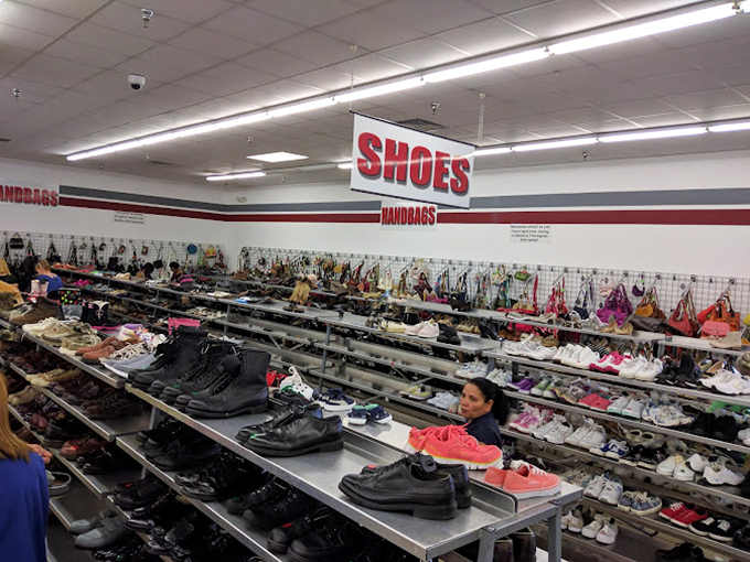The shoe department: where footwear gets its second dance. One person's "too tight" is another's perfect fit.