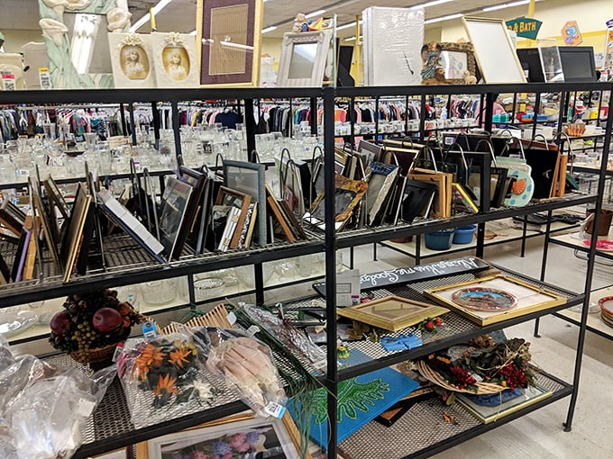 Wall art waiting for its second act. From inspirational quotes to vintage landscapes &ndash; someone else's "no longer sparks joy" could be your statement piece.