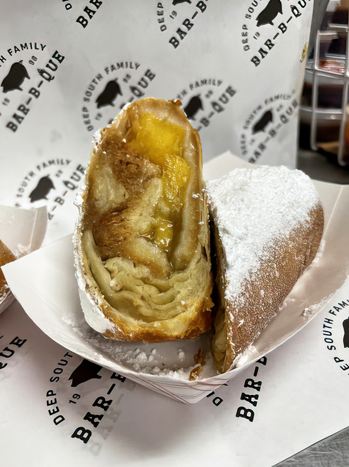 When regular dessert won't do, fried peach pie steps up like a sweet superhero.