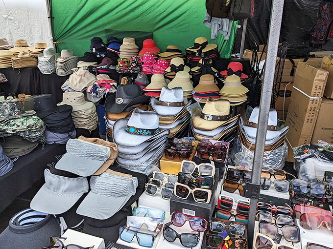 Hat paradise! From cowboy to beach bum, your next personality awaits under these brims.