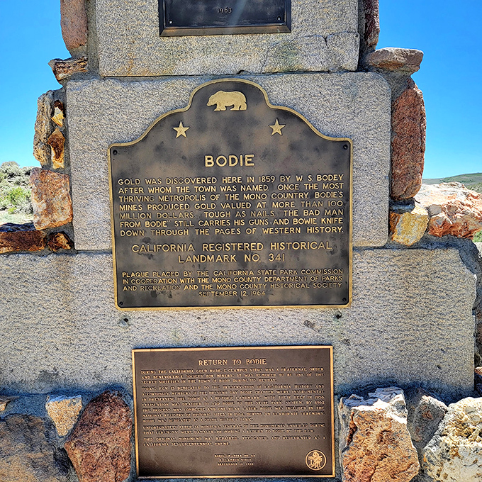 Historical markers tell Bodie's story better than any Hollywood script&mdash;and every word actually happened here.