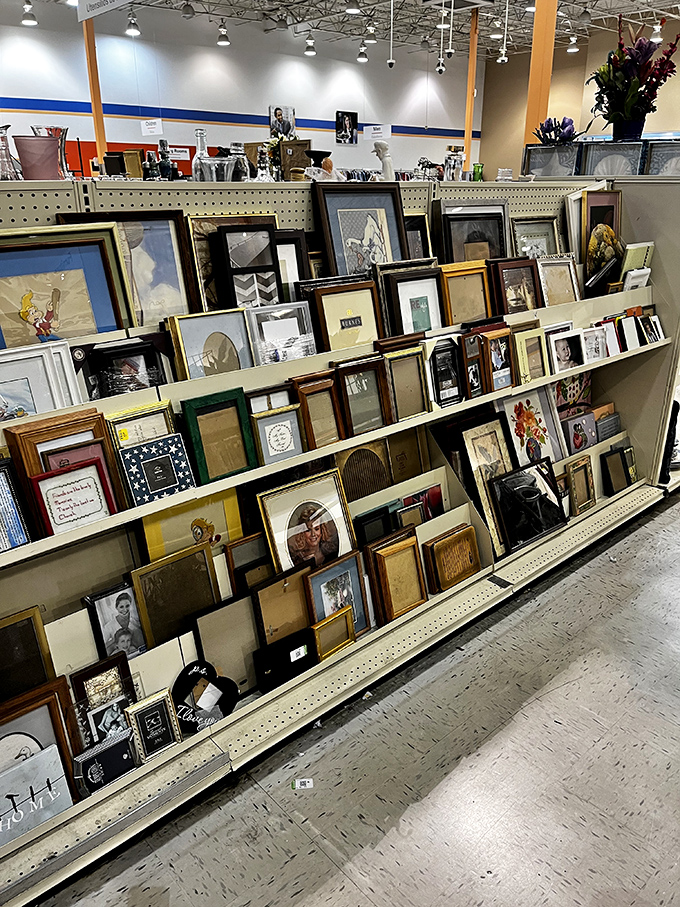 One person's forgotten wall art becomes another's perfect finishing touch &ndash; frame it and claim it!