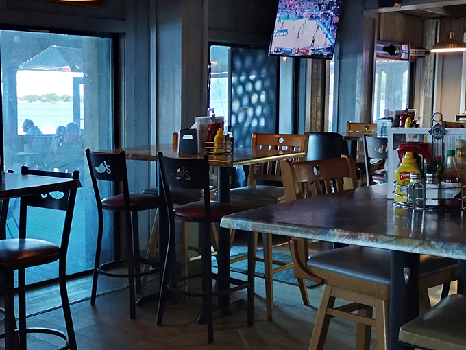 The dining room offers views that remind you exactly why Florida seafood has that special something – you're practically eating on the water.