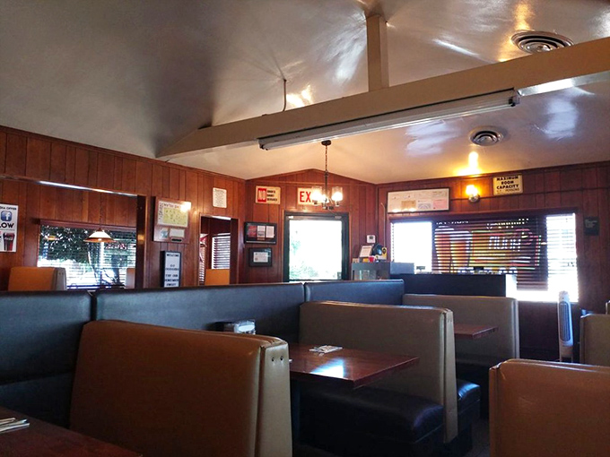 The kind of no-nonsense dining room where calories don't count and diet plans come to die a delicious death.