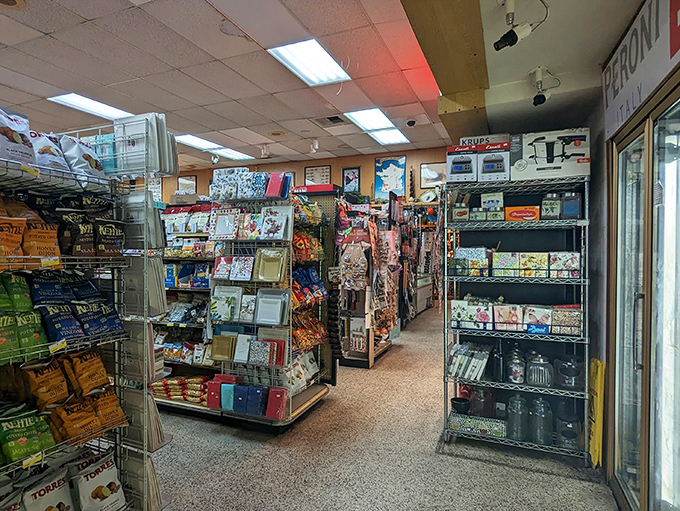 Grocery aisles that feel like a direct portal to Italy. I've spent more time contemplating these shelves than most major life decisions.
