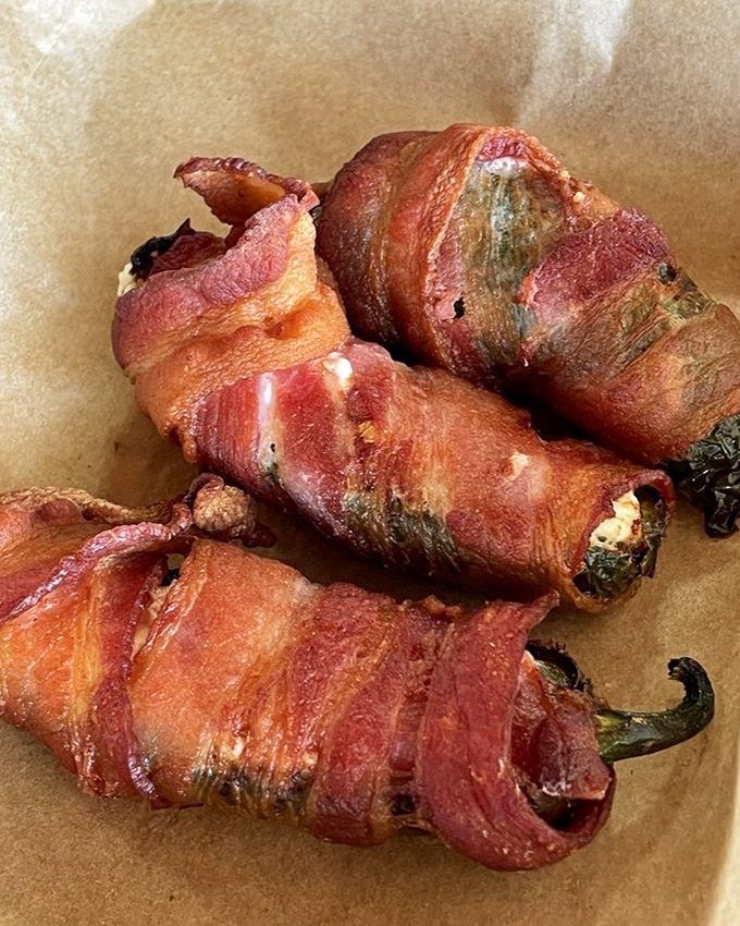 Bacon-wrapped jalape&ntilde;o poppers&mdash;where heat meets sweet meets savory. These little flavor bombs should come with a warning label for addictiveness.