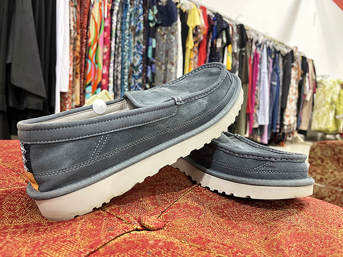 These blue suede shoes would make Elvis jealous—proof that someone else's fashion regret can become your signature style statement.