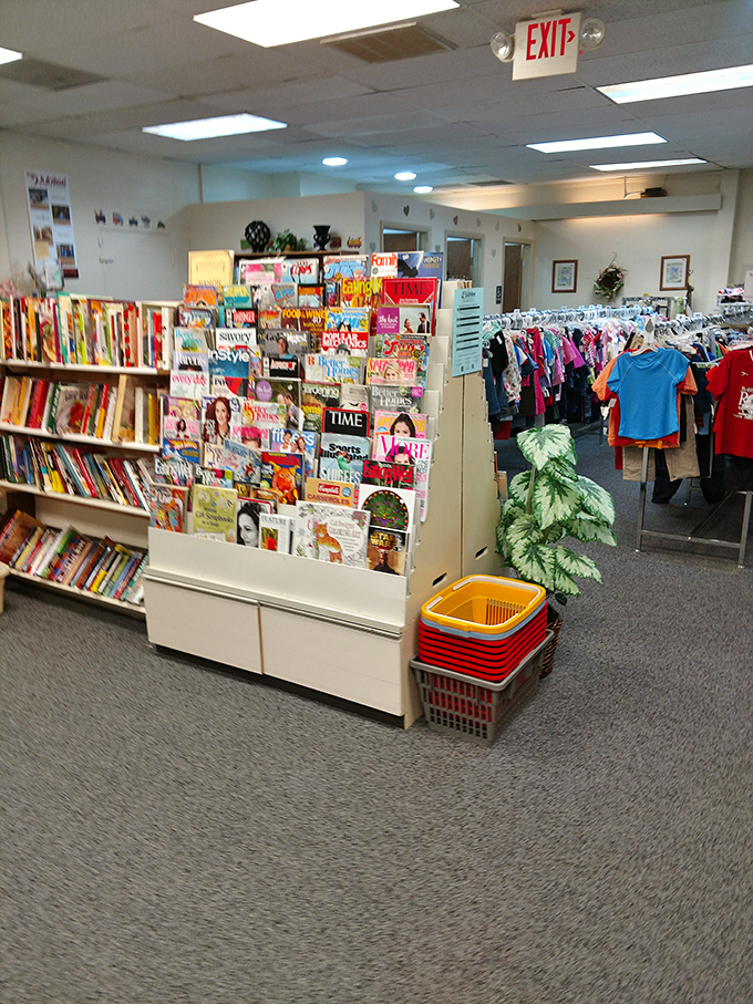 A magazine rack that doubles as a time machine&mdash;flip through a 2003 Vogue and remember when those trends were cutting edge rather than nostalgically charming.