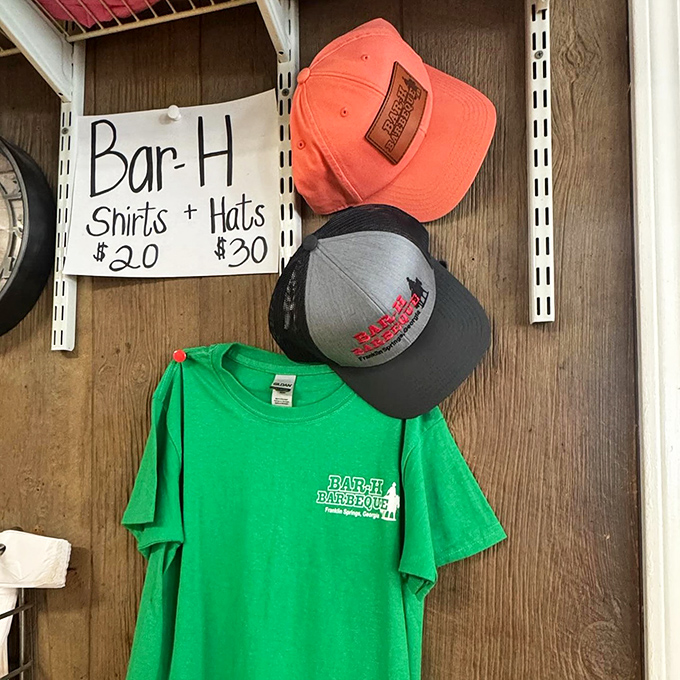 When the food inspires such devotion you want to wear the t-shirt. Bar-H merchandise: the souvenir that says "I came, I saw, I needed a bigger belt."