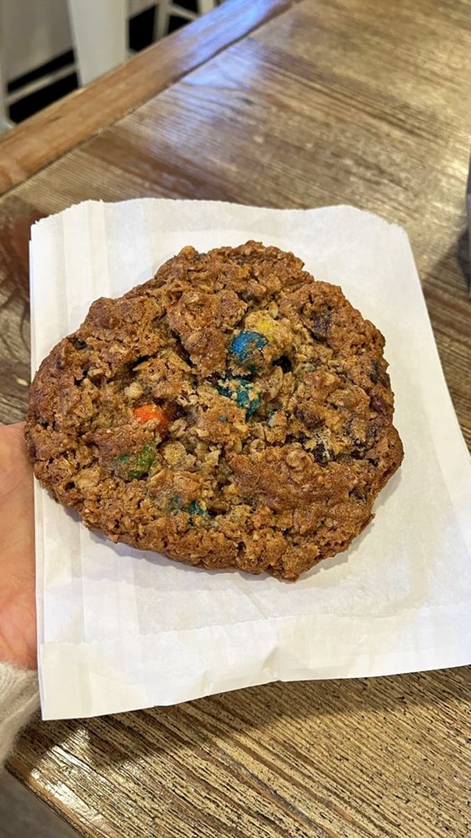 Not all heroes wear capes&mdash;some wear colorful M&Ms. This monster cookie is the Godzilla of comfort food.
