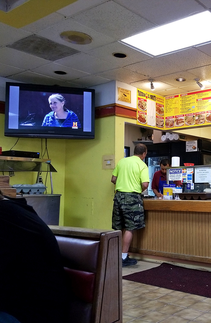 The moment of truth at the order counter. Choose wisely, though there are no wrong answers at El Favorito.