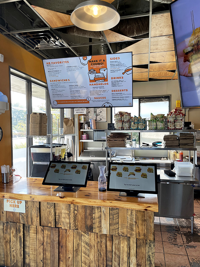 The ordering counter&mdash;where dreams are placed and biscuit magic begins. Simple, efficient, and focused on what matters most.