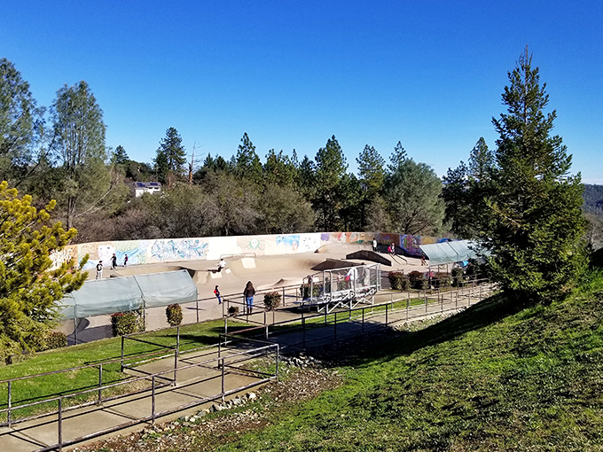 Auburn's skate park offers thrills with a view&mdash;Sierra foothill panoramas included at no extra charge. Adventure and affordability in perfect harmony.