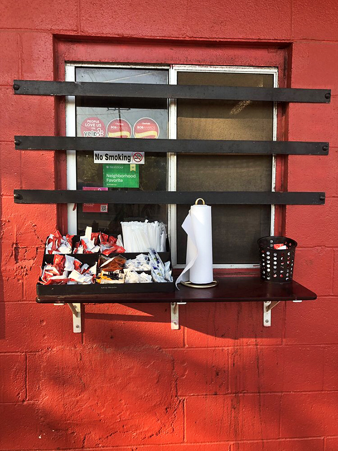 The window of opportunity&mdash;and deliciousness. This humble service counter has launched thousands of Charlotte food memories.