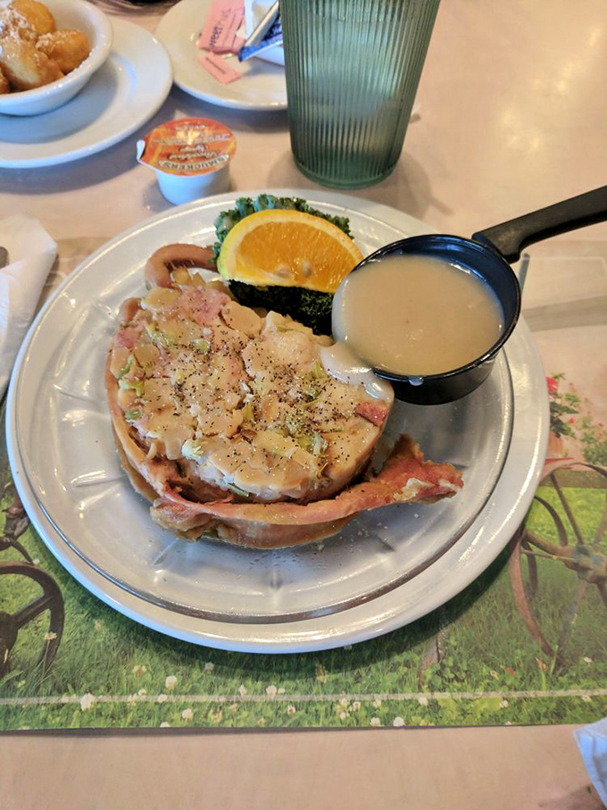 Open-faced sandwich perfection. When a sandwich refuses to hide its delicious contents, you know you're in for an honest meal.