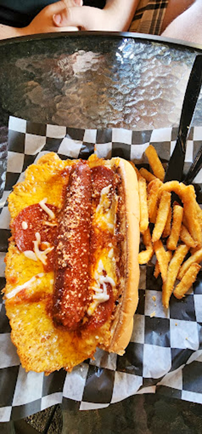 The pizza dog: when two comfort food legends decide to collaborate on the greatest hit of summer. Your childhood dreams, all grown up.