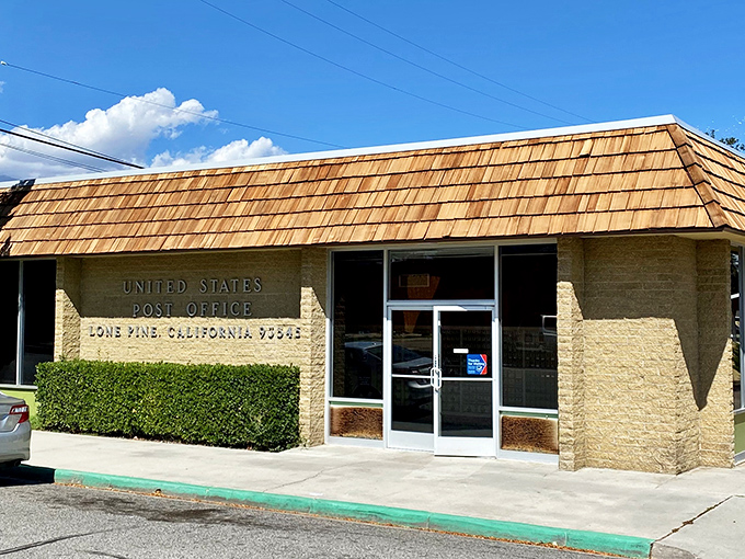 Perhaps the most scenic post office in America. Even sending a postcard home feels like part of the adventure here.