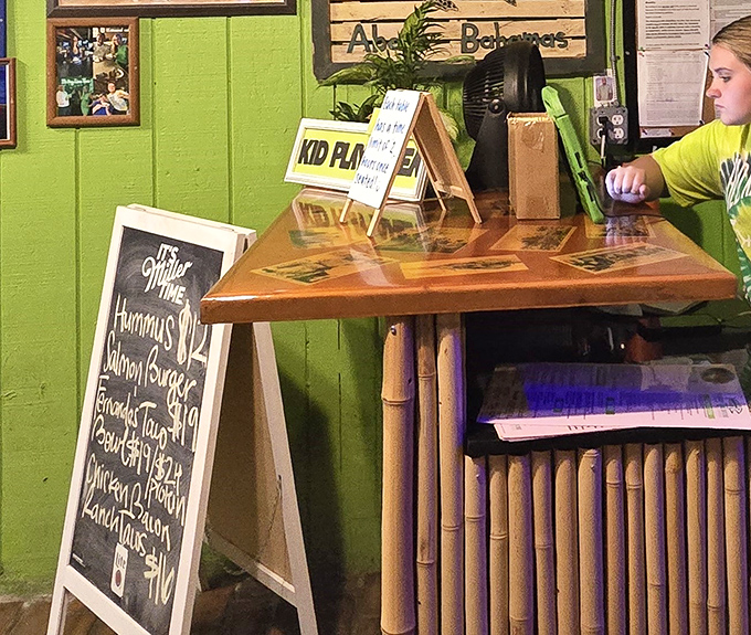 The welcoming entrance where Florida's laid-back spirit greets you with open arms and hungry possibilities.