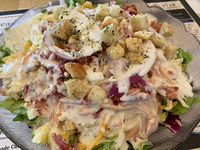 This isn't just a salad&mdash;it's what happens when vegetables get dressed up for their big night out.