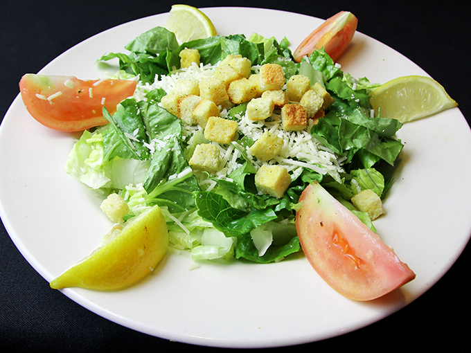 Even salad skeptics might be converted by this fresh arrangement of greens, tomatoes, and perfectly toasted croutons&mdash;a lighter option that doesn't sacrifice flavor.
