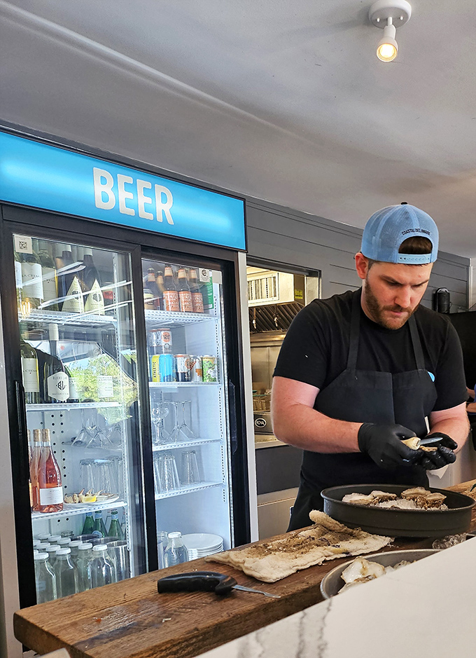 Behind every great meal stands someone who actually knows what they're doing with fire.