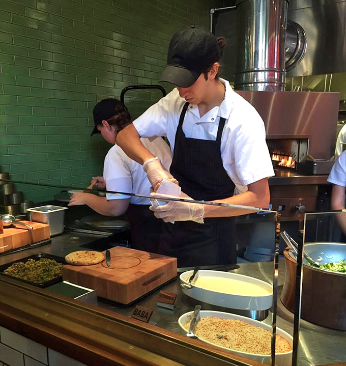 Behind every great Mediterranean meal is a team of focused culinary artists. Like watching a delicious symphony being conducted.