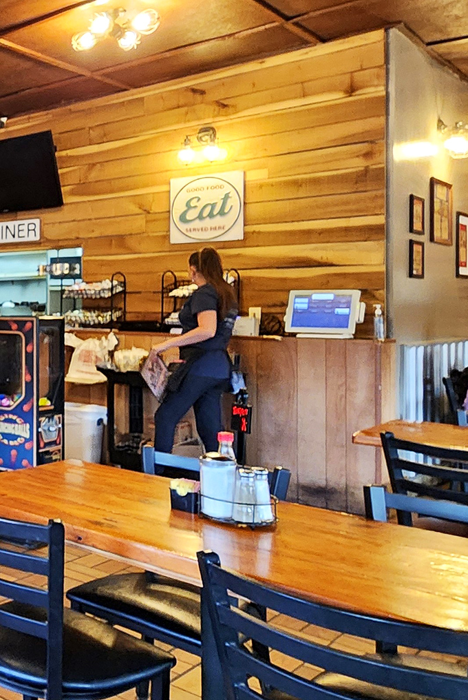 The heart of any great diner is its staff, moving with the practiced efficiency that turns first-time visitors into regulars.