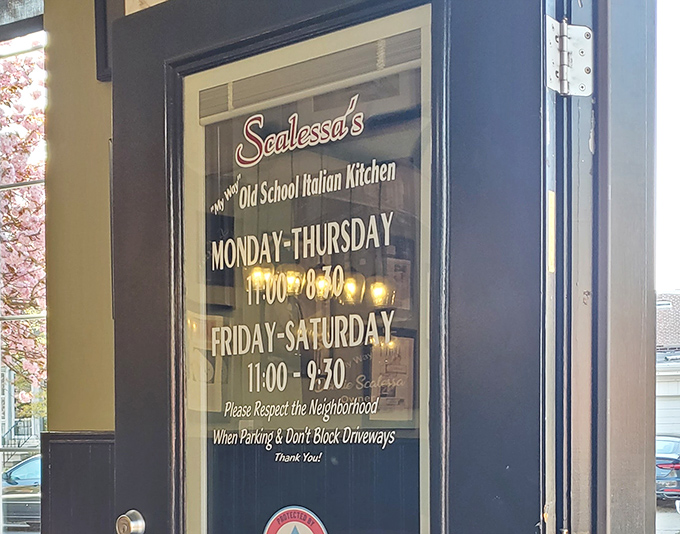 The hours posted on the door aren't just information&mdash;they're the schedule for your next several happiness appointments.