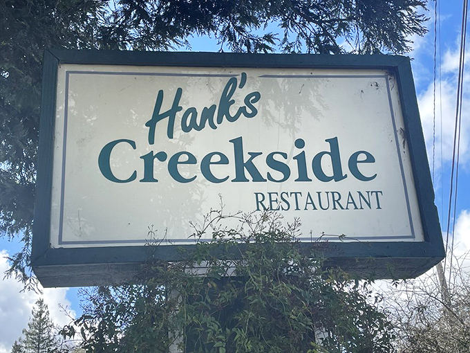 The sign that's guided hungry pilgrims for years. Like a lighthouse for breakfast seekers lost in the fog of morning hunger.