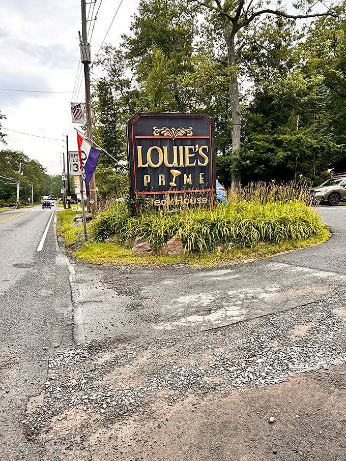 The roadside sign that's launched a thousand dinner plans and probably saved countless marriages with the promise of perfect steak ahead.