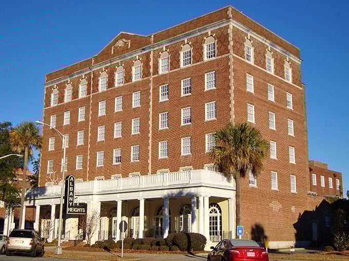 Albany's historic downtown buildings stand like well-dressed gentlemen on a street where nobody's in a particular hurry.
