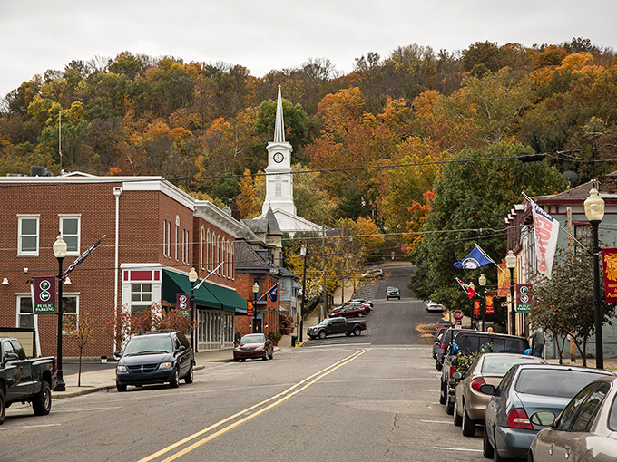 Aurora's historic downtown features buildings with character that can't be manufactured - only earned through decades of standing tall.