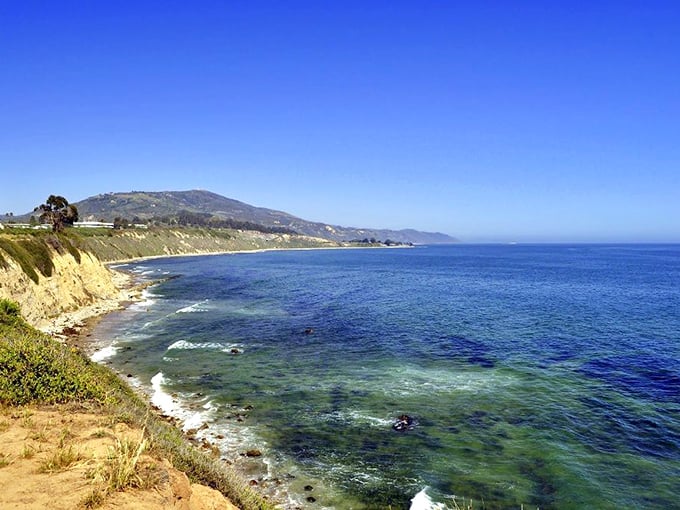 Carpinteria's coastline &ndash; where the beach is so safe and gentle, even the waves seem to move in slow motion.