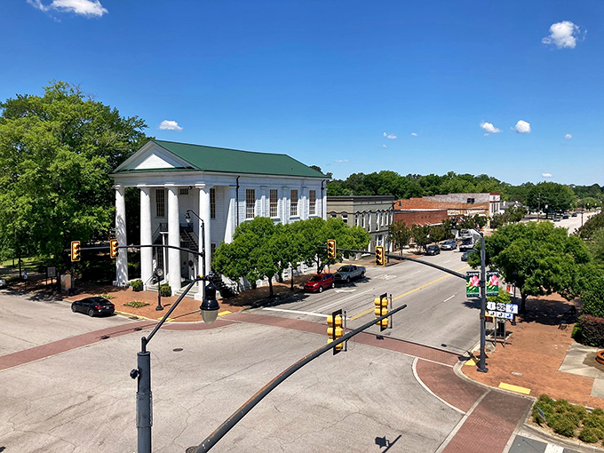 Sunny skies, tree-lined streets, and timeless charm&mdash;Cheraw&rsquo;s historic district is full of beauty, history, and southern hospitality everywhere you look.