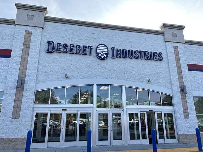 When a thrift store looks this polished and professional, you know they take their treasure-hunting business seriously indeed.