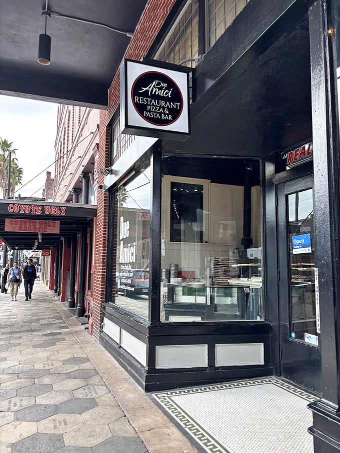 Due Amici: Historic Ybor City's pizza secret &ndash; where the sign is simple but the flavors are anything but.