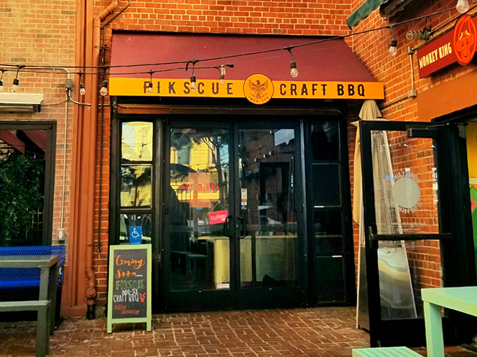 Fikscue's unassuming brick storefront hides Oakland's worst-kept BBQ secret. Like finding a diamond in a brick&mdash;simple outside, extraordinary inside.