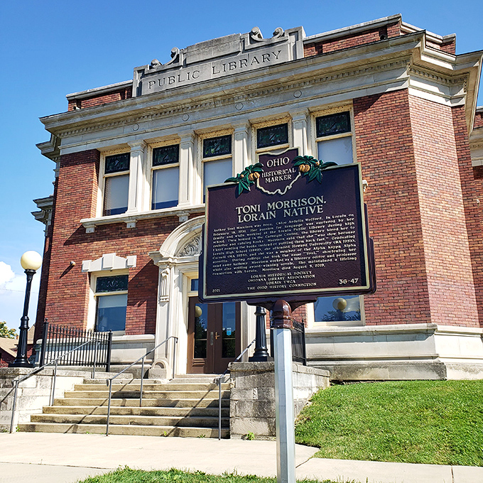 Lorain's historic library stands as a testament to community values, in a lakeside town where culture and affordability go hand in hand.