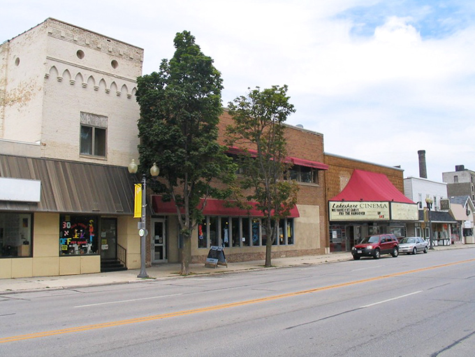 Manitowoc's classic cinema and storefronts create a nostalgic backdrop for affordable retirement living. Entertainment without emptying your wallet!