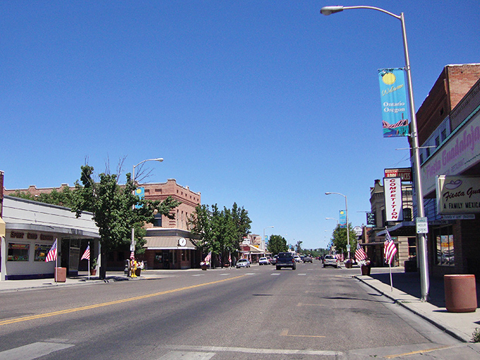 Ontario's restored downtown feels like stepping back to when life moved at a gentler pace.