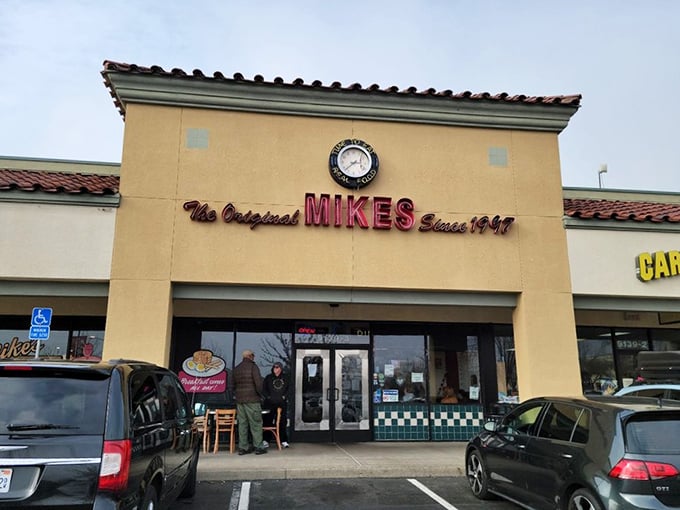 Original Mike's Diner: That clock isn't just decoration&mdash;it's telling you it's time to eat! Elk Grove's favorite serves nostalgia without sacrificing quality. 