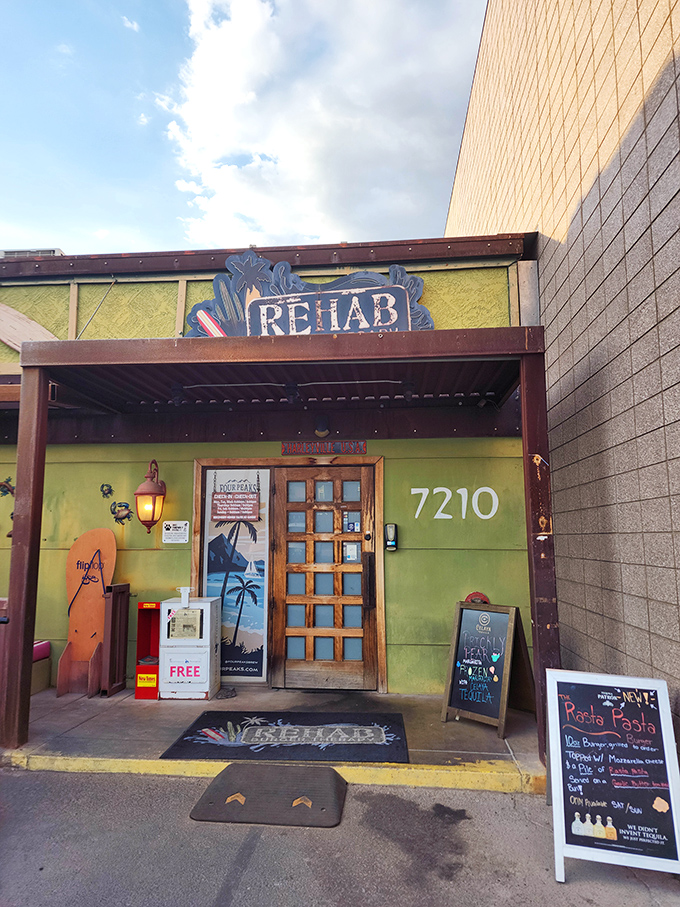 The name isn't just cute - one bite of their burgers really is therapeutic. The tropical vibe is just bonus healing.