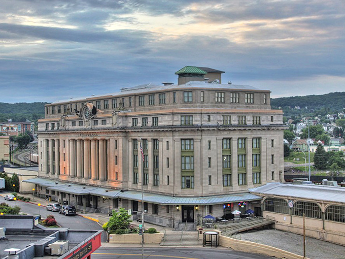 This grand Scranton structure has witnessed history unfold and now watches over a city where retirement budgets go surprisingly far.