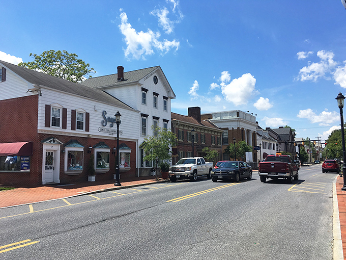 Smyrna's historic downtown showcases well-preserved buildings housing local businesses. The mix of architectural styles tells stories of the town's evolution through the decades.