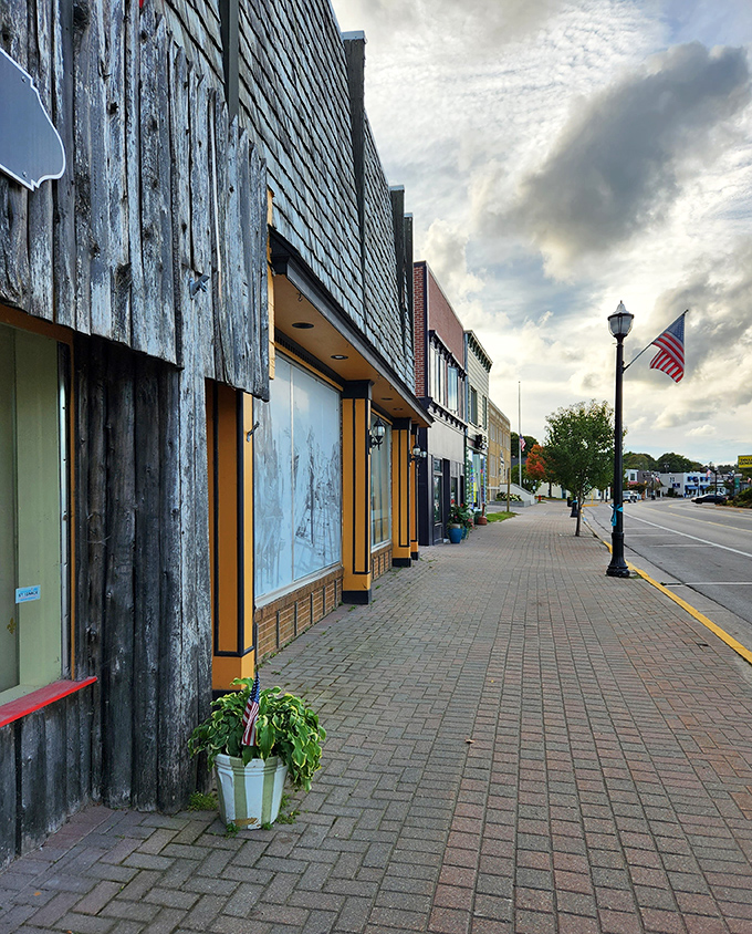 St. Ignace’s charming streets capture the spirit of Michigan’s Upper Peninsula—where history, culture, and small-town beauty meet.