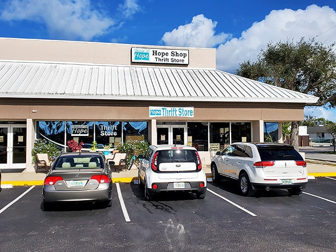 Hope shines bright in this welcoming space dedicated to community support and savings.