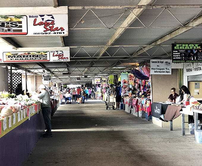 Where bargain hunters gather! Brownsville's beloved market creates a colorful shopping experience that crosses cultures.